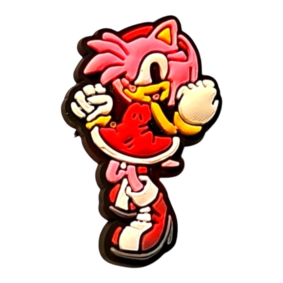 Accessories | Amy Rose Sonic The Hedgehog Croc Charm | Poshmark